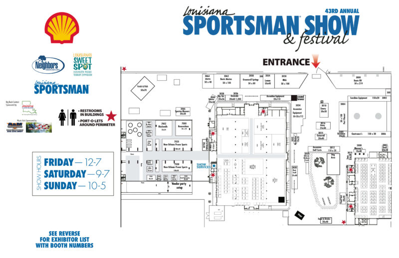 2023 Show Map